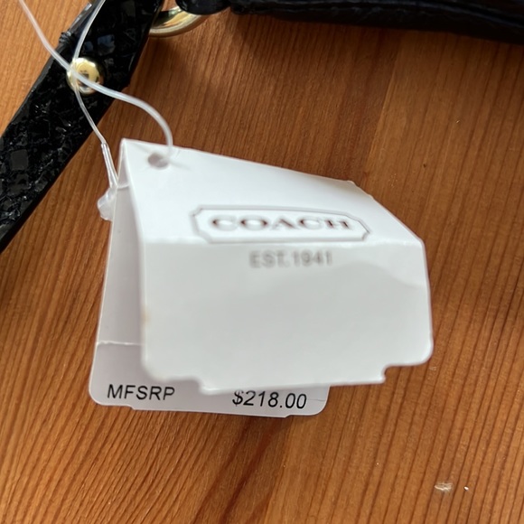 Coach | Bags | Nwt Coach Ashley Black Leather Pleated Snake Embossed ...